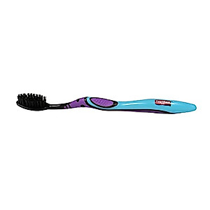 TOPMED ETS Smokers Charcoal Toothbrush Extra Hard (Color May Vary) 1 Count