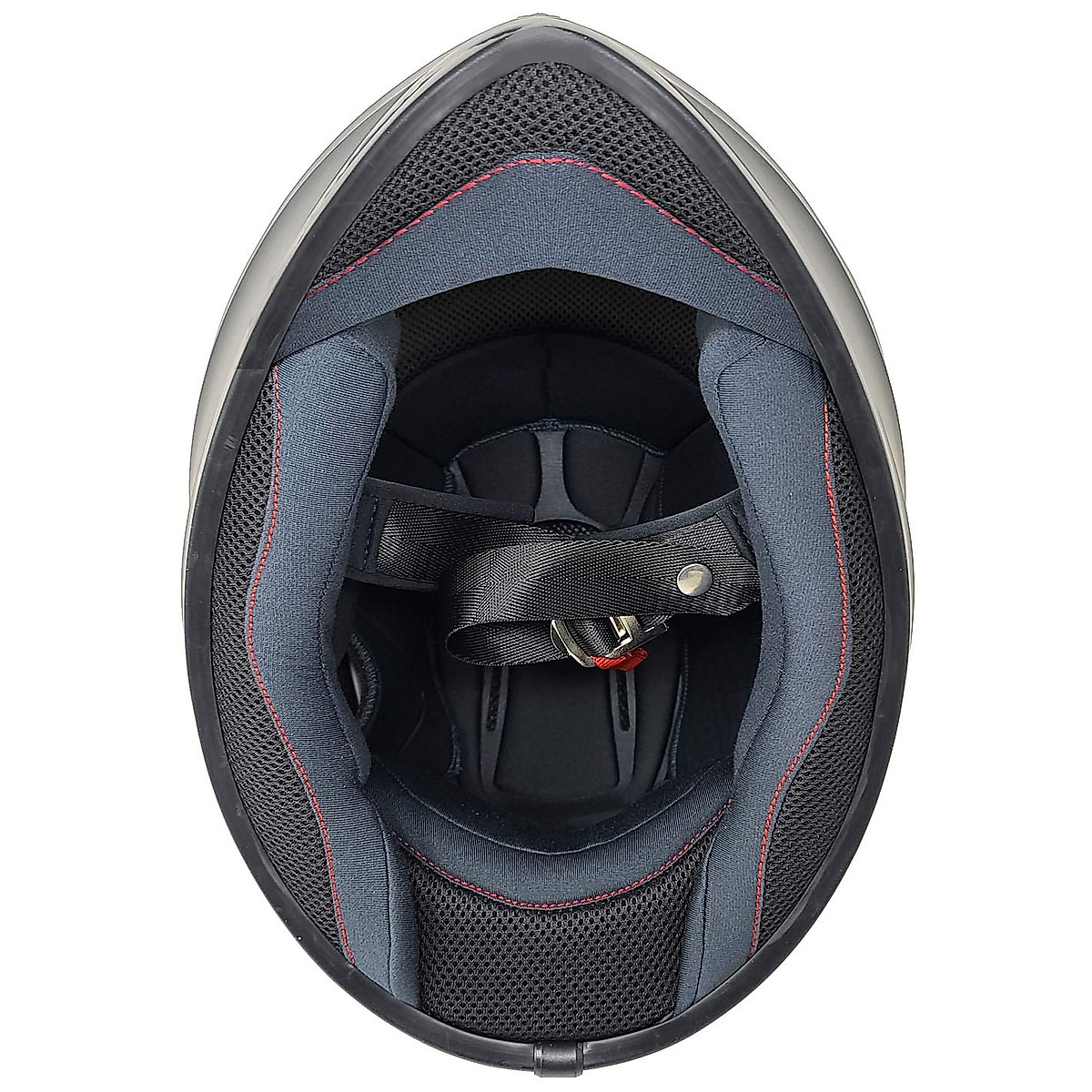 Bluetooth Motorcycle Helmet with Clear, Tinted, Iridium Shields (Medium, Flat Black)