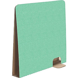 Really Good Stuff Privacy Shield Dividers - Set of 12, Green - Create a Distraction-Free Learning Environment - Testing & Desk Divider Boards for Student Desks, Classroom Essentials & Must Haves