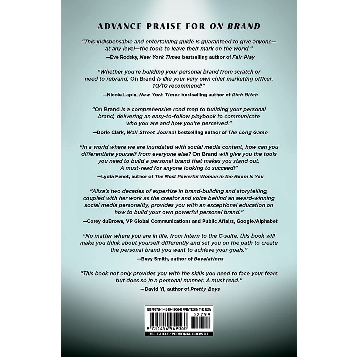 On Brand: Shape Your Narrative. Share Your Vision. Shift Their Perception.