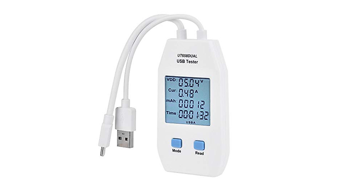 USB Detector Voltmeter Ammeter - Test Charging Devices