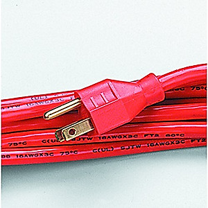 Fellowes 99597 25-Feet 1-Outlet 3-Prong Indoor/Out Heavy Duty Extension Cord