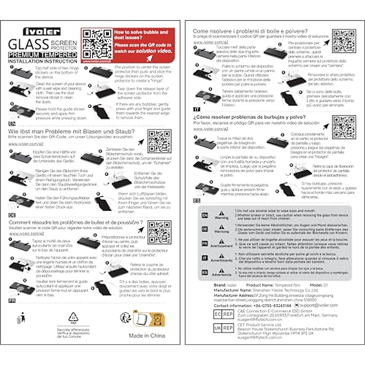 ivoler [3-Pack] Screen Protector Tempered Glass for Steam Deck 7''2022[New Version], Transparent HD Clear Anti-Scratch Screen Protector Compatible with Steam Deck[Updated Version]