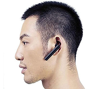 D & K Exclusives Ear Tips Soft Replacement Earbuds Silicone Gel Cover Pads 8 PCS for Headset Earpiece, Active InEar Headphones Earphones - Black (Medium)