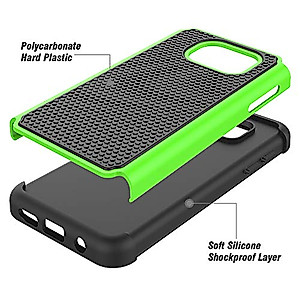 SYONER Galaxy S7 Case, [Shockproof] Defender Protective Phone Case Cover for Samsung Galaxy S7 (5.1", 2016) [Green]