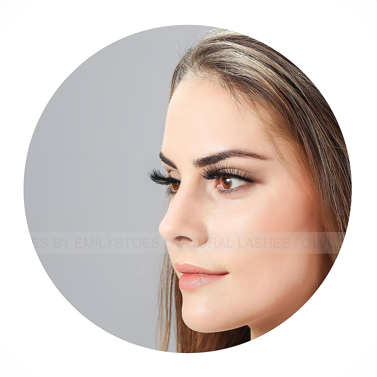 EMILYSTORES Lash Extensions 0.05mm Thickness J Curl 8mm Length Light-weight Volume Eyelashes For Eyelash Extensions(0.05,J,8mm)