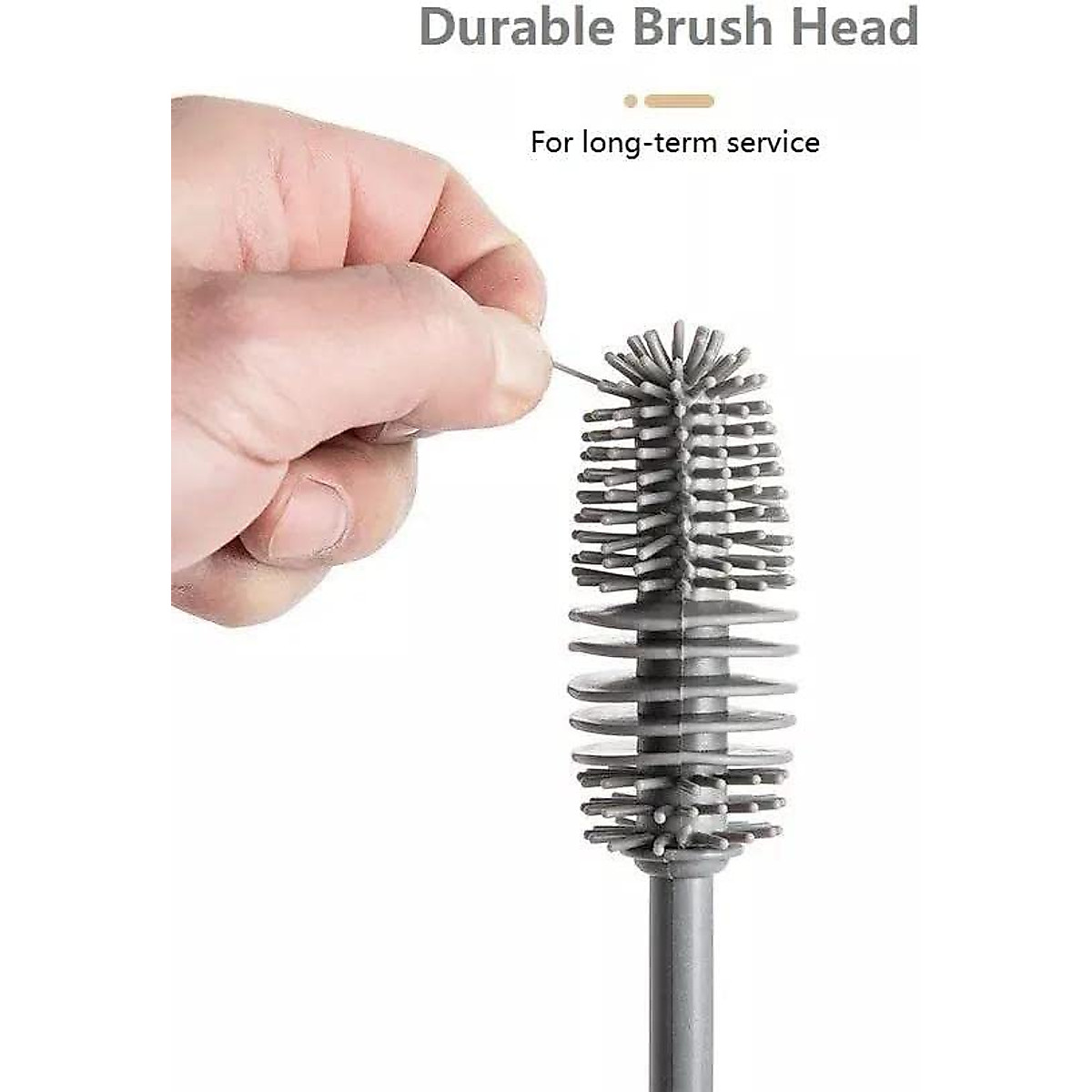 Baby Feeding Nipple Mini Cleaning Cleaner Silicone Bottle Brush Cleaning Brush Silicone Cleansing Brush