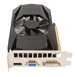 HD7670 4GB GDDR5 Graphics Card For AMD, HDMI+VGA+DVI Desktop Computer Graphics Card for DirectX 11, PCI Express X16 Video Card with Cooling Fan