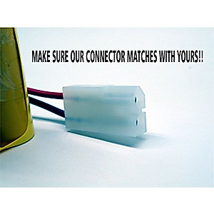 3PC 100-003-A092 or 100003A092 Chloride/Lightguard Replacement Battery