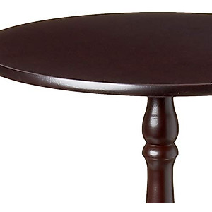 Frenchi Furniture Table, Mahogany, 17.93 in x 18.72 in x 3.35 in