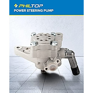 PHILTOP 21-5993 Power Steering Pump Direct Fits Odyssey 1999-2004 3.5L, Accord 1998-2002 3.0L, Power Steering Asist 56110P8A003, 56110P8CA01
