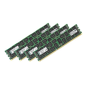 Kingston Technology Value RAM 64GB Kit 1600MHz DDR3 ECC CL11 DIMM DR x 4 with TS Intel Server Memory