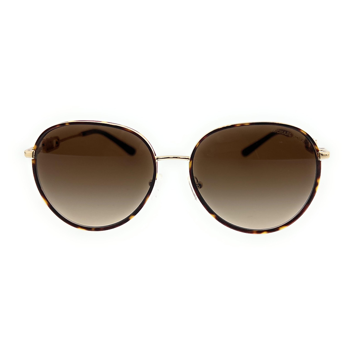 Michael Kors MK1128J Empire Aviator Light Gold Tortoise/Brown Gradient One Size