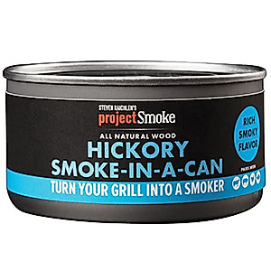Steven Raichlen's Planet Barbecue Tri Variety Pack Smoke in a Can - Apple, Mesquite, Hickory - Turn Any Grill into a Smoker - Easily Infuse Natural Wood Flavor into Food - Disposable Pellet Smoker Box