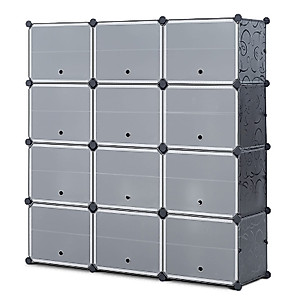 CAMORSA Portable Shoe Rack Organizer, 3x8 Tier Storage Shoe Cabinet for 48 Pair, Shoe Organizer for Heels, Boots, Slippers