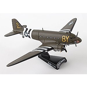 Daron Worldwide Trading Postage Stamp C-47 DC-3 "Stoy Hora" USAAF Vehicle (1/144 Scale)