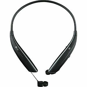 LG Tone Ultra Se Bluetooth Wireless Stereo Neckband Earbuds Tuned by JBL (HBS-835S) - Black