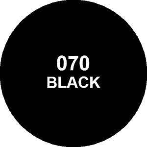 Permanent Vinyl Oracal651 Adhesive Decal Sticker Vinyl 12" Roll (12" x 25ft, Black Gloss)