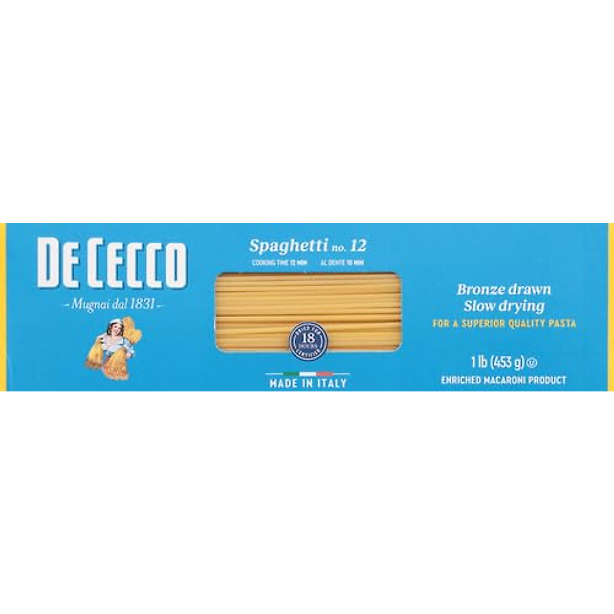 De Cecco Spaghetti Pasta, 16 Oz