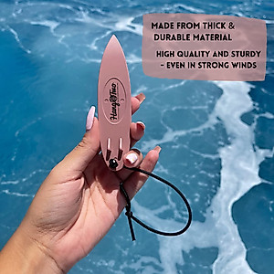 Hang Two Finger Surfboards Surfers Finger Surfboard Kit (Paddle Pink)