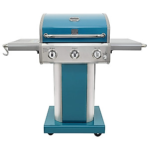 Kenmore 3-Burner Outdoor BBQ Grill + Grill Cover for 2-3 Burner Grills