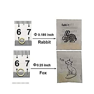 Chargenyang 1/4 3/16 Inch 500 Pack Orthodontic Elastic Rubber Bands Medium 3.5 Ounce Disposable Rubberbands Dreadlocks Hair Braids Fix Tooth Gap Free Elastic Placer for Braces