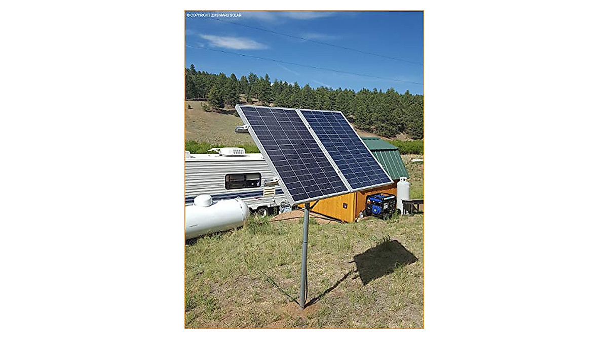 Mars Solar V2.0 Adjustable Pole Mount for Solar Panels