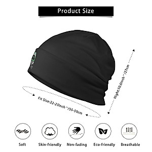 Trash Day Best Day Waste Management Garbage Truck Adults Beanie Hat Warm Outdoor Skull Chemo Watch Hat