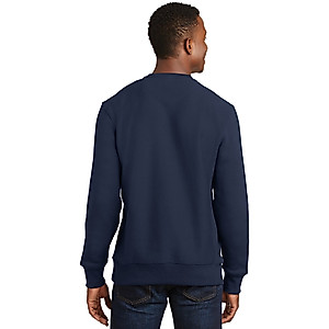 SPORT-TEK Super Heavyweight Crew Neck Sweatshirt F280, True Navy, Medium