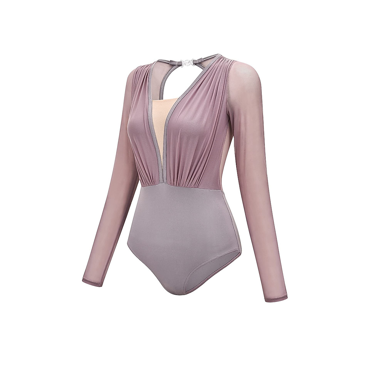 Dance Elite - Eliza - Dance Leotard For Women. Leotards for Women Ballet and Dance (Lilac, Adult M)