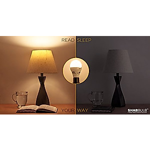 Sunlite ShabBulb, Shabbat Permissible LED Light Bulb, 7 Watt (40 Watt Equivalent) Warm White