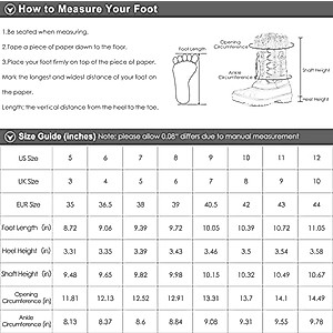 DREAM PAIRS Women's DP-Canada Grey Faux Fur Lined Mid Calf Winter Snow Boots Size 9 M US