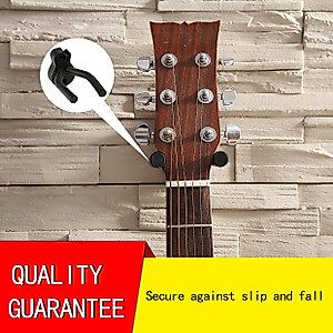 WOGOD Ukulele Wall Mount Hanger Stand Holder for Ukulele Violin Mandolin Banjo Guitars Wall Hangers Hooks Stands