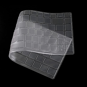 UUONDO Keyboard Cover Skin for 2023 Dell Alienware x14 R2, 2022 Dell Alienware x14 R1 Gaming Laptop 14 inch, Alienware x14 Gaming Laptop Protector Accessories-TPU