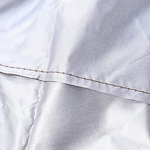 Patio Furniture Cover, Outdoor Chaise Lounge Covers Lightweight Patio Chair Lounge Cover for Outdoor Patio Garden Furniture(Coffee)