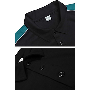 Mens Golf Polo Shirt Short Sleeve Performance Shirt Quick Dry Shirt Men Casual Shirt Polo Shirts for Men T Shirts Golf Shirts Fishing Shirts Work Shirts for Men