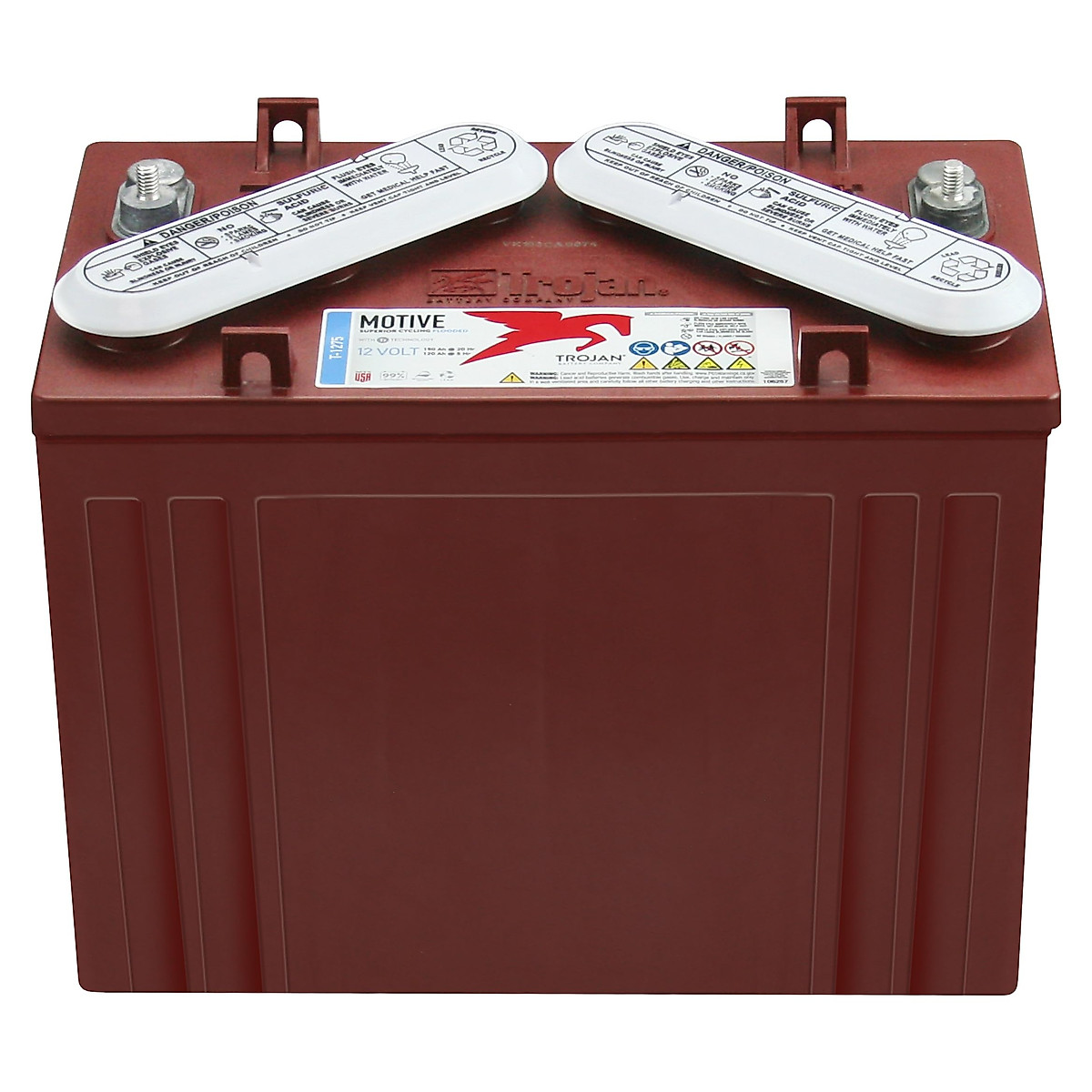 Trojan T1275 12 Volt, 150 AH Deep Cycle Battery - 4 Pack