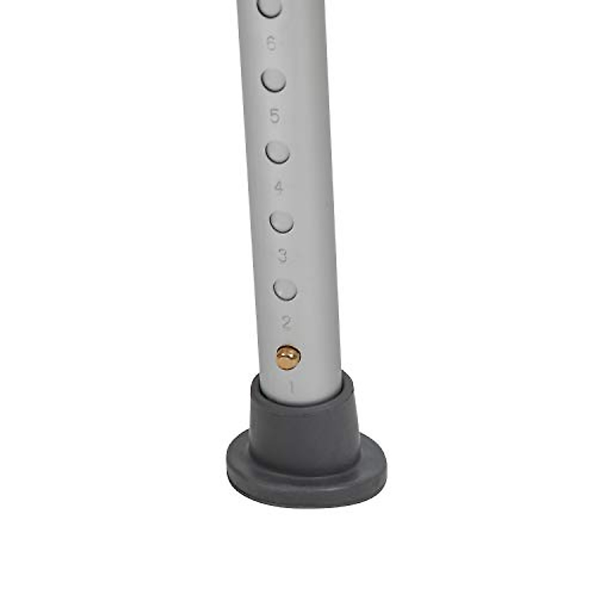 Flash Furniture HERCULES Series Tool-Free and Quick Assembly, 300 Lb. Capacity, Adjustable Gray Bath & Shower Stool