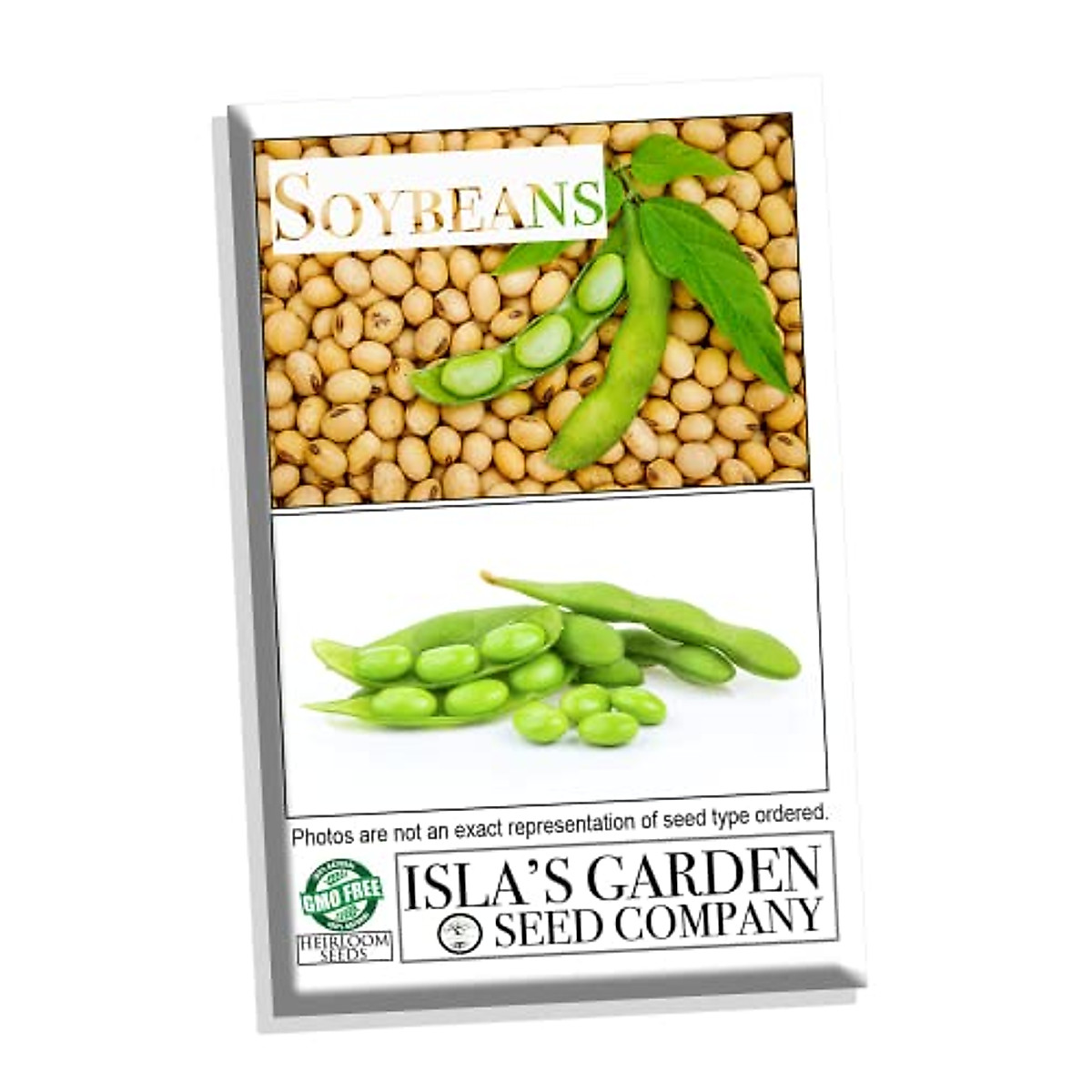 Soybeans Seeds for Planting, 25+ Heirloom Seeds Per Packet, (Isla's Garden Seeds), Non GMO Seeds, Botanical Name: Glycine max, Great Home Garden Gift