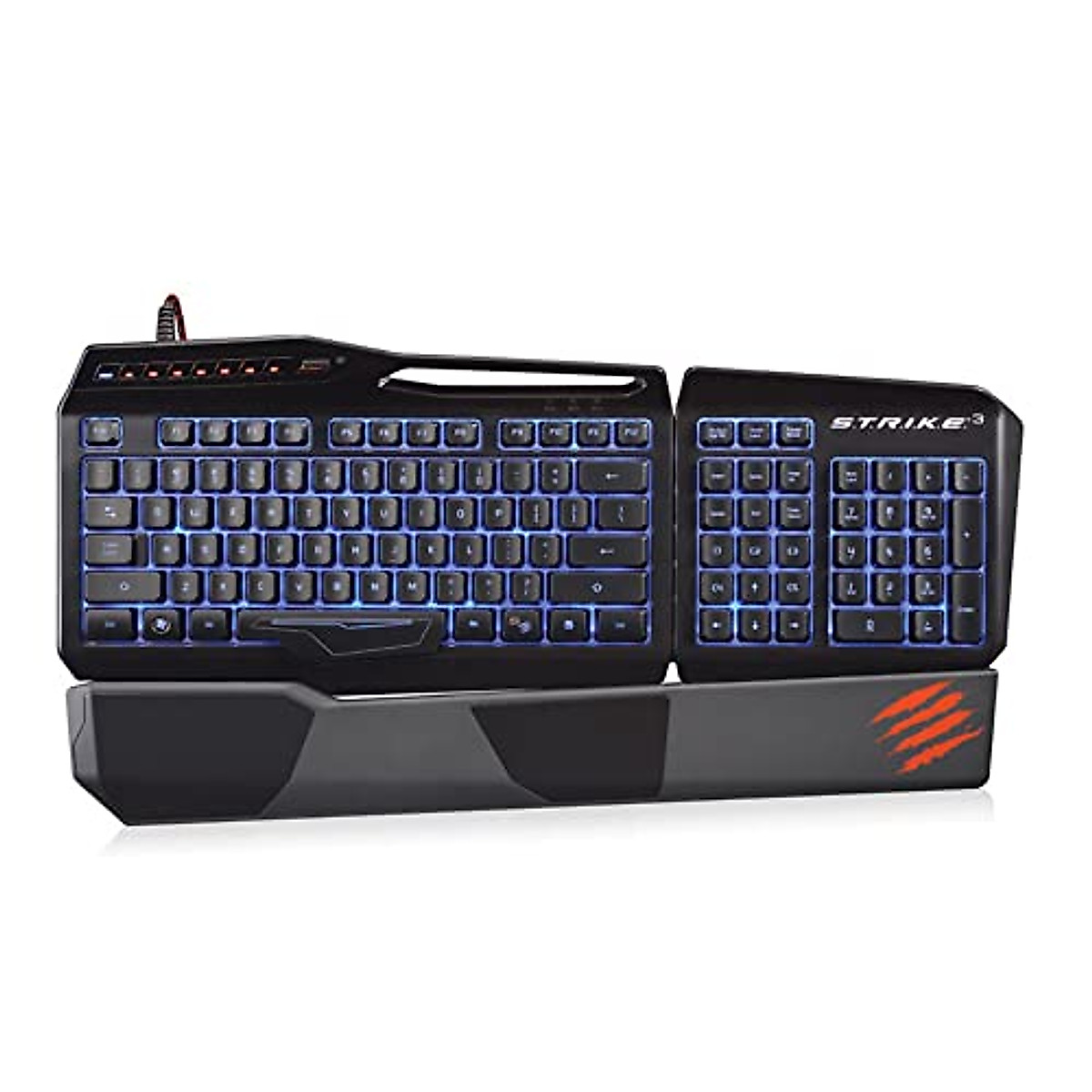 Mad Catz MCB43112N0C2/04/1 S.T.R.I.K.E. 3 Gaming Keyboard for PC
