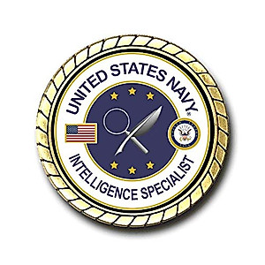 US Navy Intelligence Specialist Challenge Coin - Officially Licensed