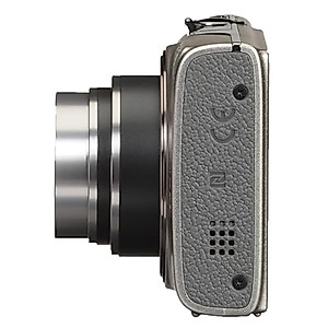 Canon PowerShot IXY 650 (ELPH 360) HS Digital Camera (Silver) + 128GB Extreme PRO Memory + Case, Grip, Software Pack (Essential Bundle) (Renewed), Black