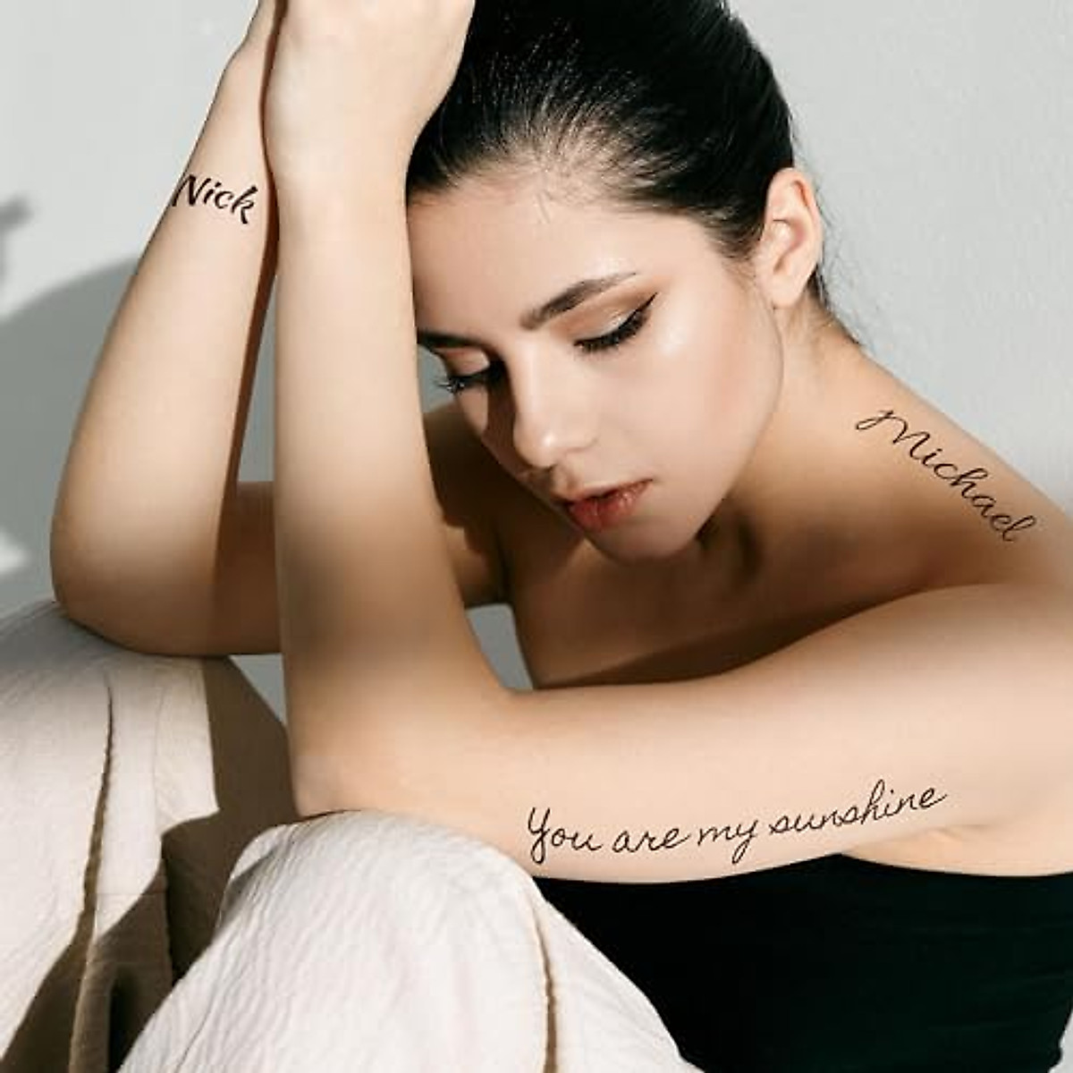 Custom Temporary Tattoo - Temporary Tattoos for Gifting - Make Your Own Temporary Tattoos - Tattoo Stickers for Men & Women