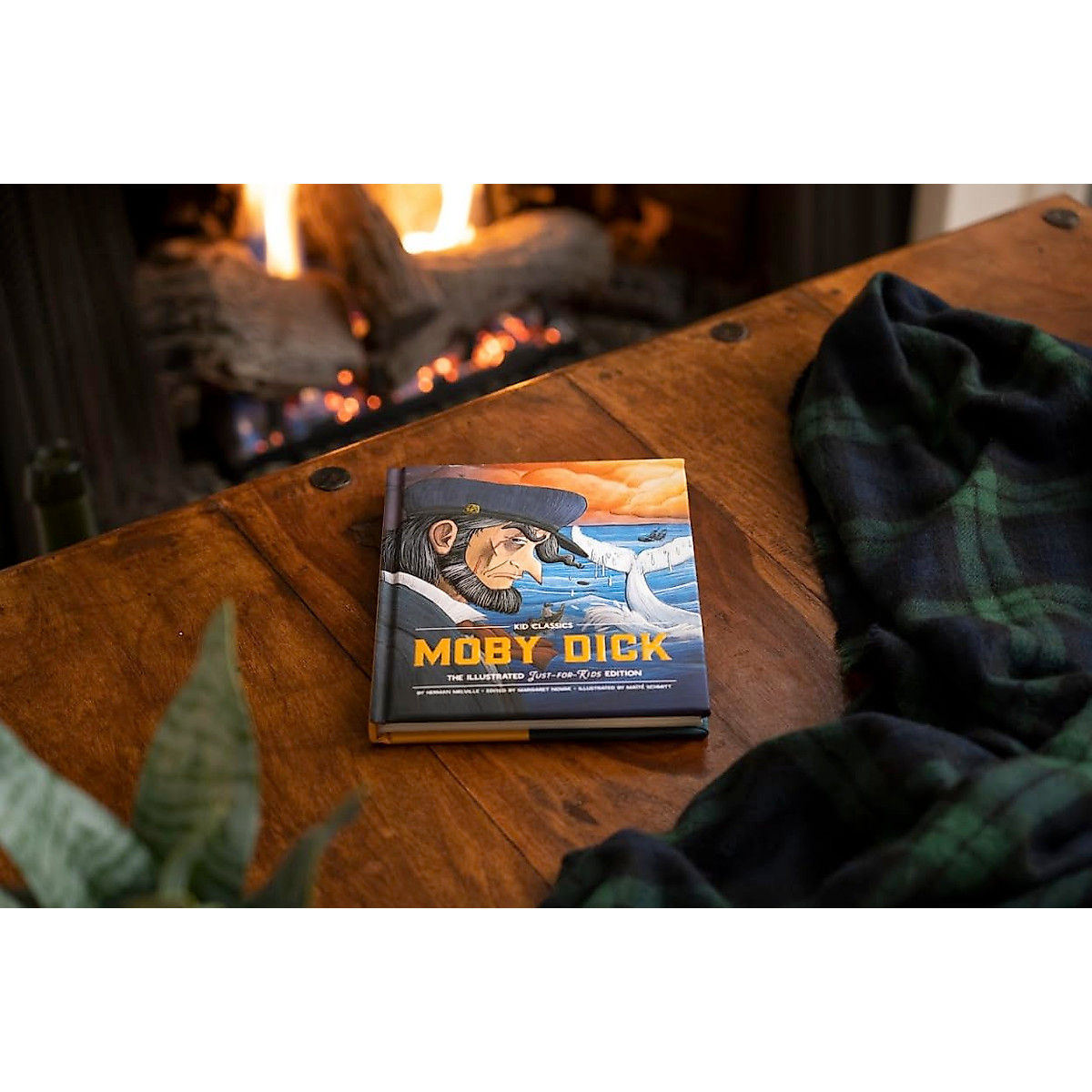 Moby Dick - Kid Classics: The Classic Edition Reimagined Just-for-Kids! (Kid Classic #3) (Herman Melville's Classic Tale For Young Readers) (3)