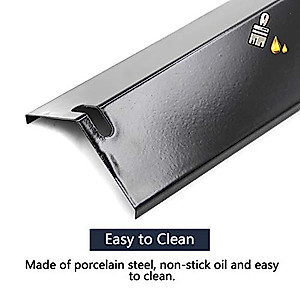 Hongso 16 3/8" Grill Grates and 14 3/16" Heat Plates for Uniflame GBC1134W, GBC1134WRS, GBC1030WRS, GBC1030W, GBC1030WRS-C Grills