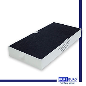 PUREBURG HRF-G1 True HEPA Replacement Filter Compatible with Honeywell HPA020(B) HPA030(B) HEPAClean HPA180B HPA075B Air Purifier,Part Number HRF-G1 HRF-G2 Filter G,2-Pack