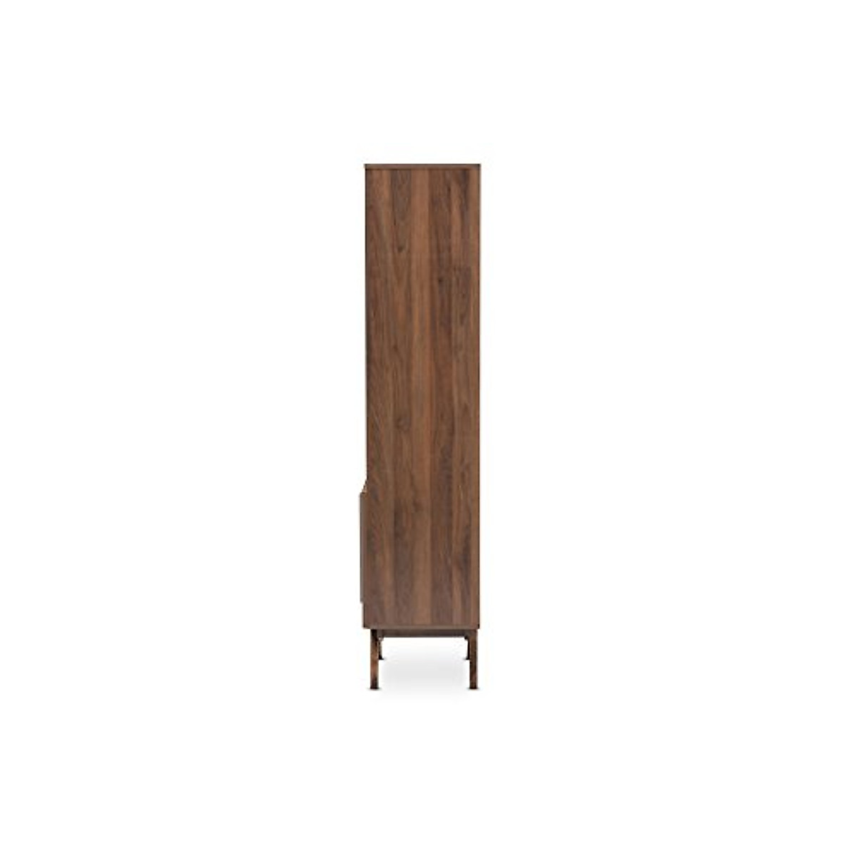 Baxton Studio Ashanti Wood Bookcase