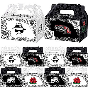 16pcs Cholo Lowrider Party Bags for Early 2000s Old School Theme Birthday Party Supplies Gift Goody Treat Candy Boxes Girls Cholo Lowrider Birthday Decorations