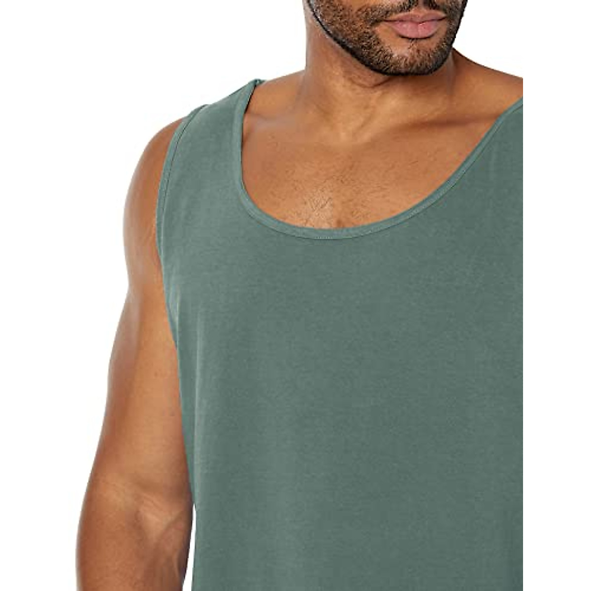 Comfort Colors Men's Adult Tank Top, Style 9360 (Medium, Light Green)