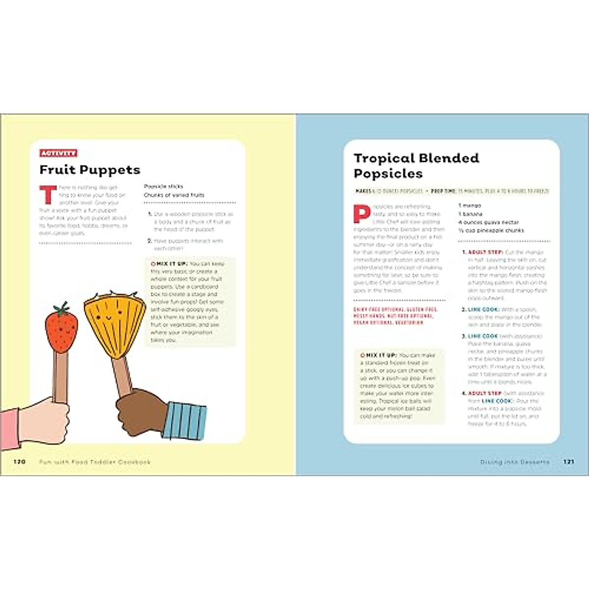 Fun with Food Toddler Cookbook: Activities and Recipes to Play and Eat